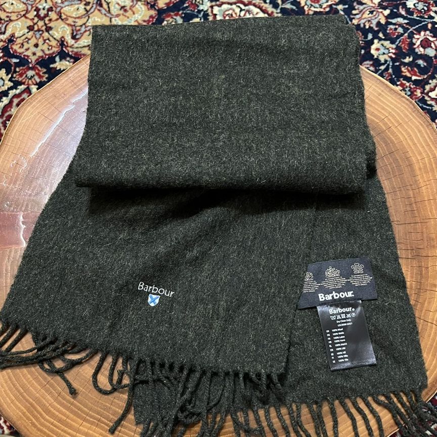 Шарф barbour шерсть