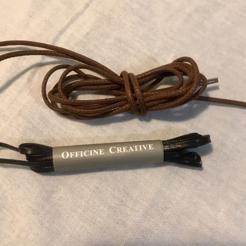 Officine creative шнурки мужские