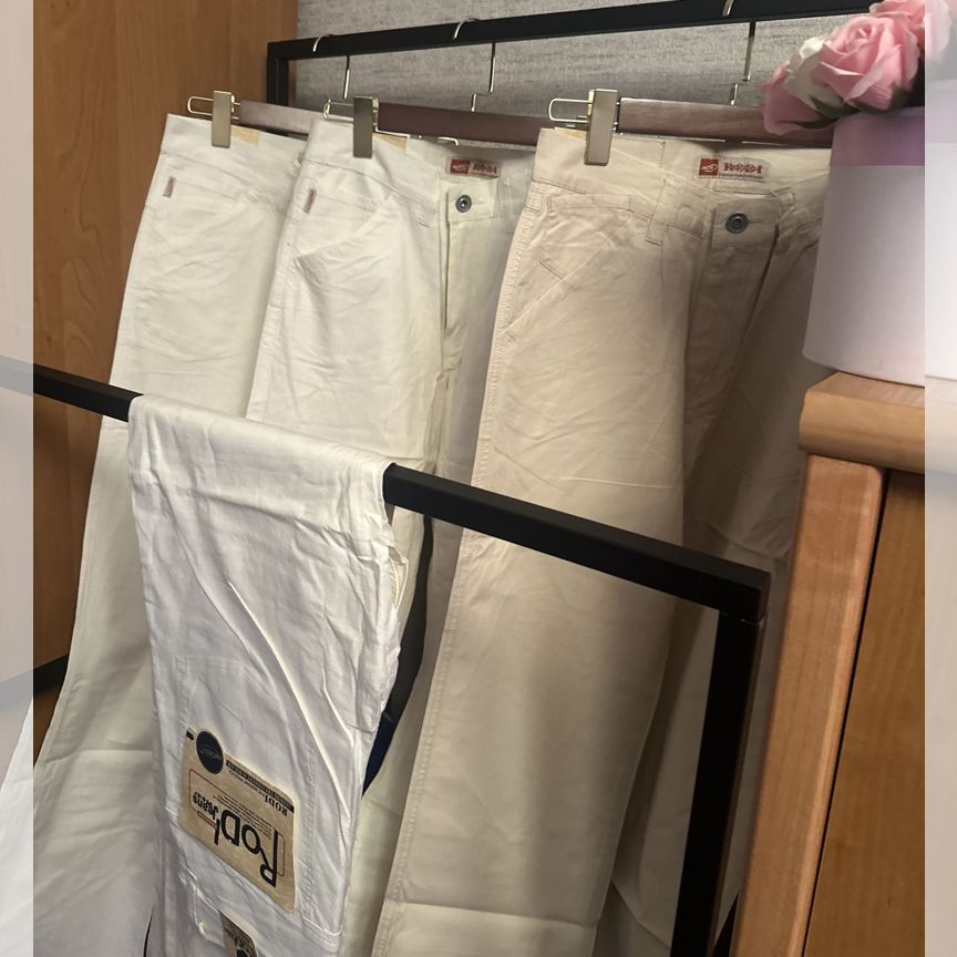 Джинсы белые женские